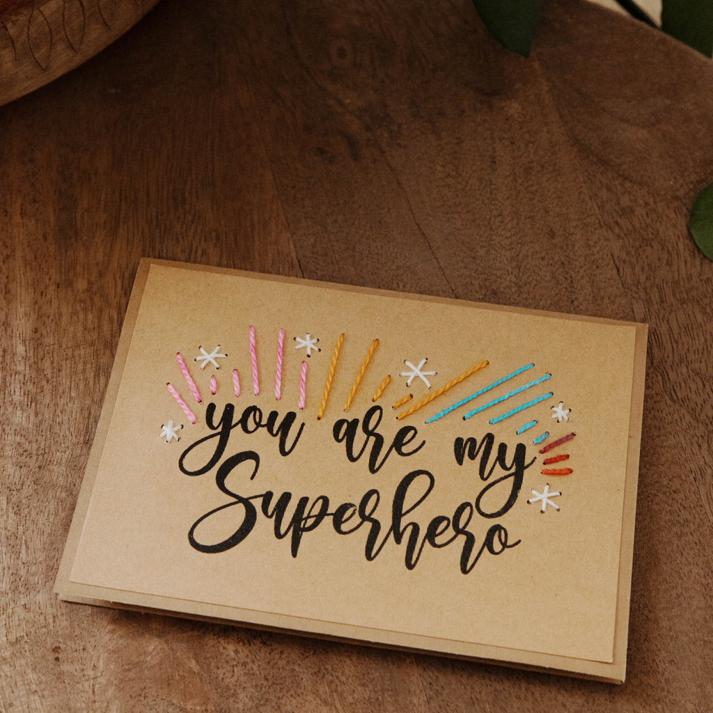 You Are My Superhero Greeting Cards – Rosies Boutique Haiti
