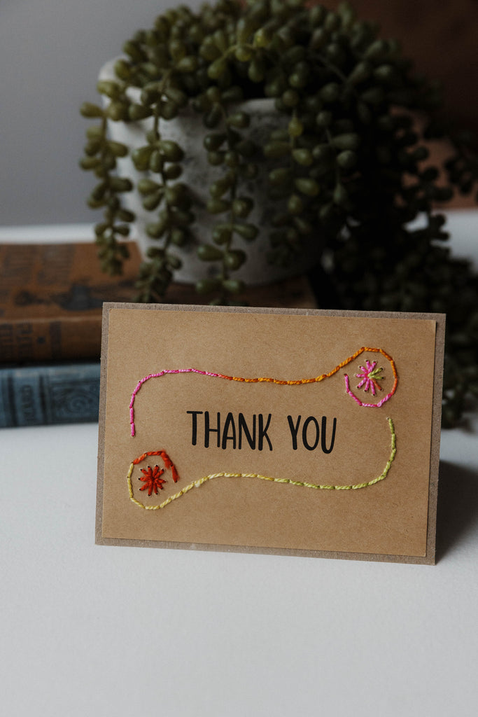 Thank You Scroll Greeting Cards – Rosies Boutique Haiti