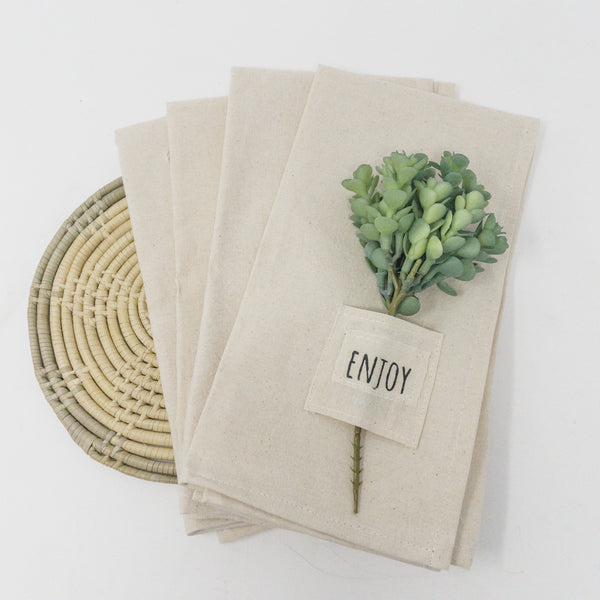 Pocket Napkin Set – Rosies Boutique Haiti